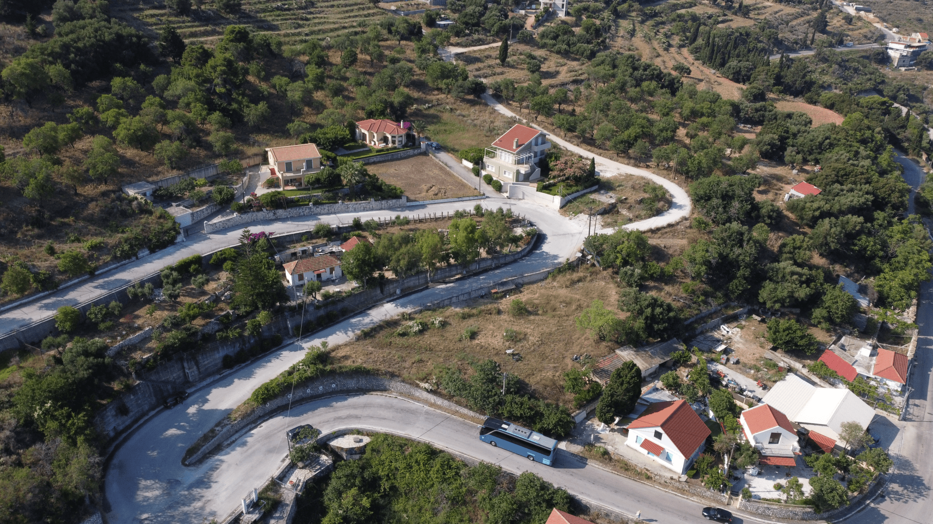 Exclusive Village Plot with Panoramic Sea Views in Agkonas